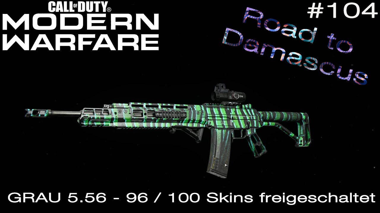 Call of Duty Modern Warfare #104 - Grau 5.56 Skins 96/100 | Road to ...