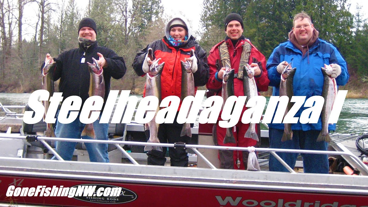Steelheadaganza I - Cowlitz River Steelhead Fishing - YouTube