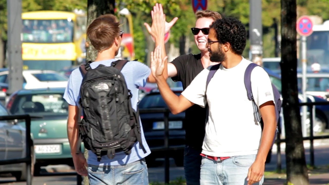 High Five Fail Prank! - YouTube