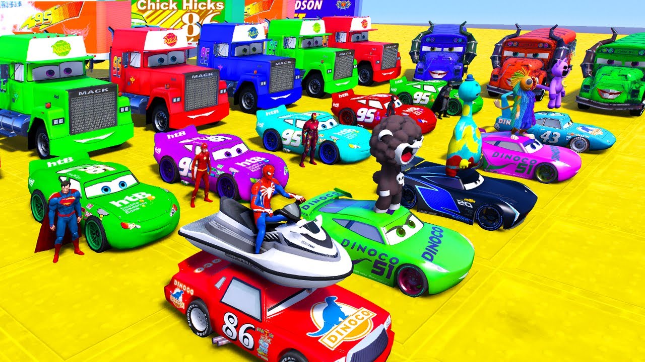 POPPY PLAYTIME Plays Dirty in This Race?! Spider-Man Join in The Most ...