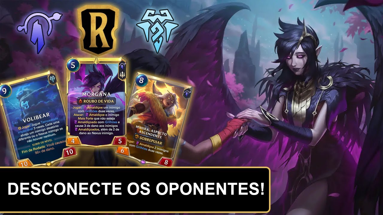 DECK COMBO DE MORGANA COM VOLIBEAR! - Legends of Runeterra - YouTube
