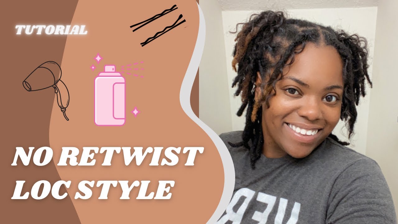 No Retwist Loc Style ! Protective style - YouTube
