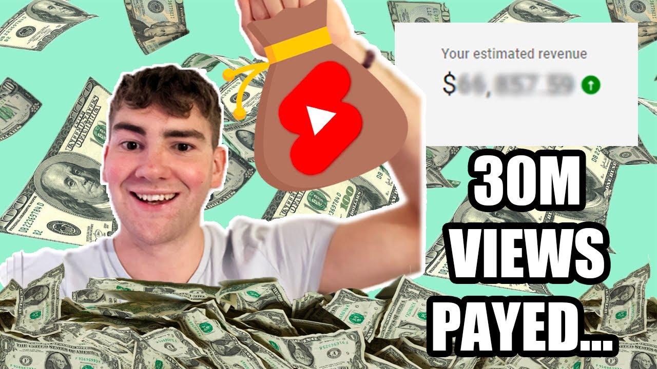 HOW MUCH YOUTUBE PAYED ME FOR 30 MILLION VIEWS IN ONE MONTH! - YouTube