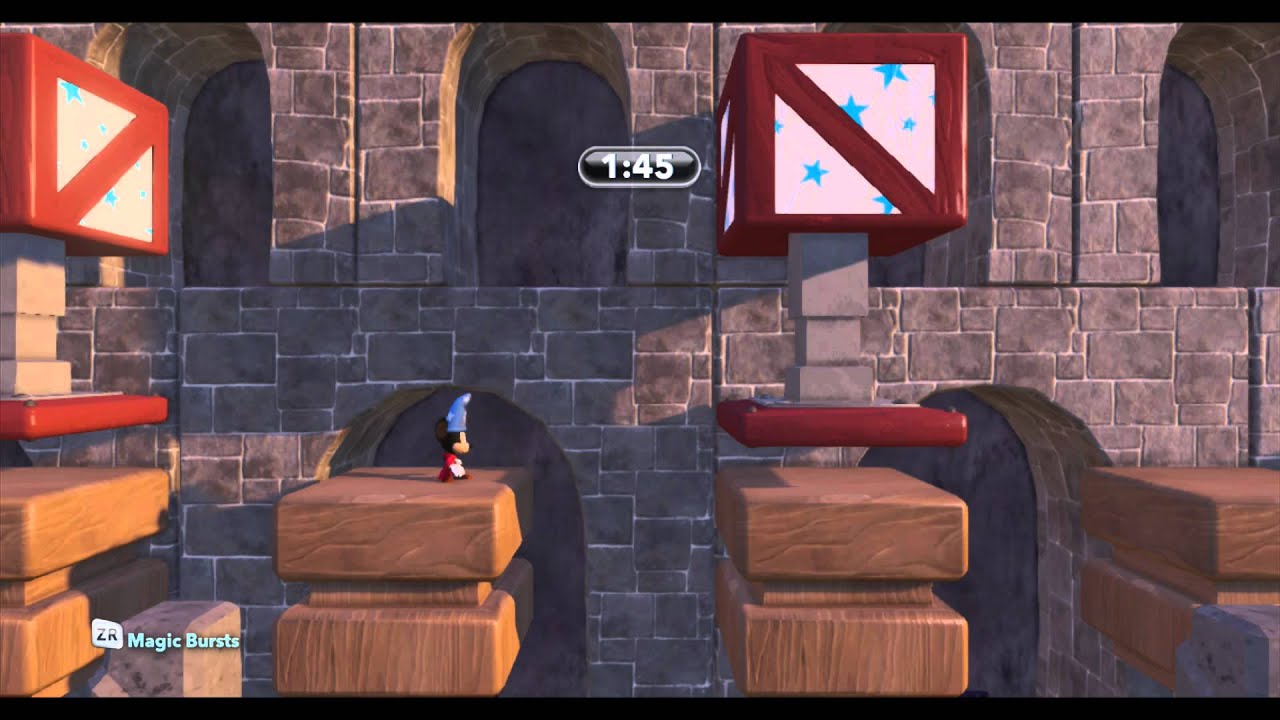 Disney Infinity Mickey's Magical Escape - Challenge Gameplay - YouTube