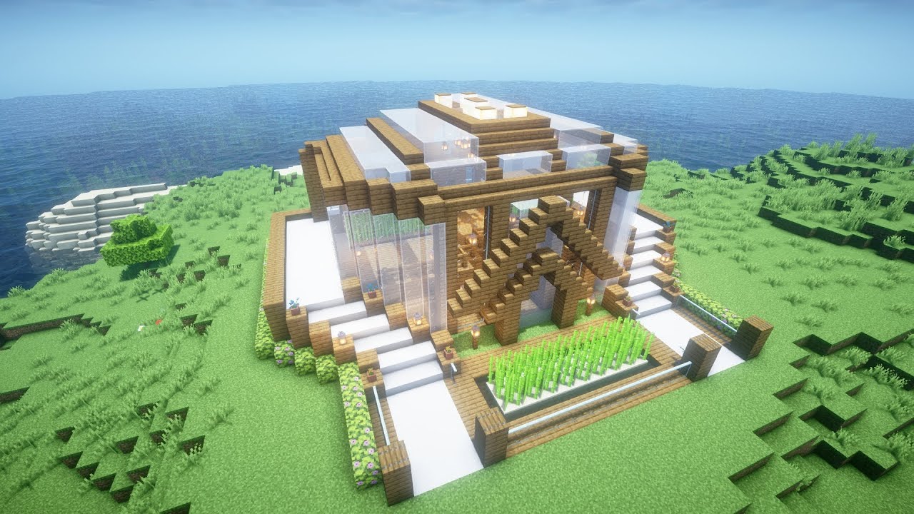 Minecraft | How to Build an Automatic Sugarcane Farm - YouTube