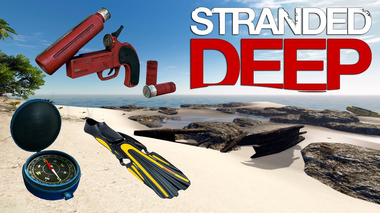 Stranded Deep New Loot - Flare Gun, Flippers and MORE! - YouTube
