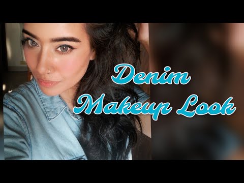 Recreating the Denim Makeup Look|Denim Makeup Tutorial|Beginners ...