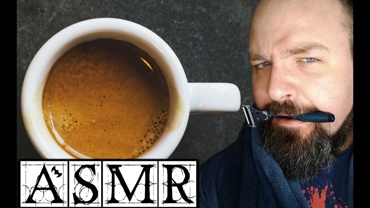 ASMR - Espresso Shot and a Shave - YouTube