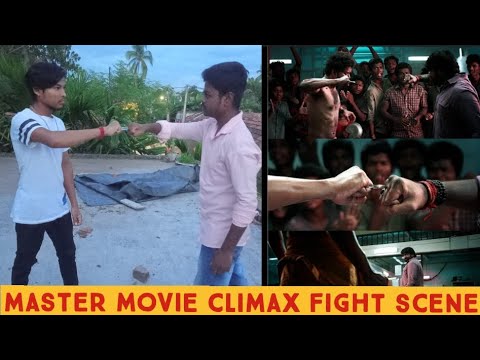 master movie climax fight scene | south movie fight scene - YouTube