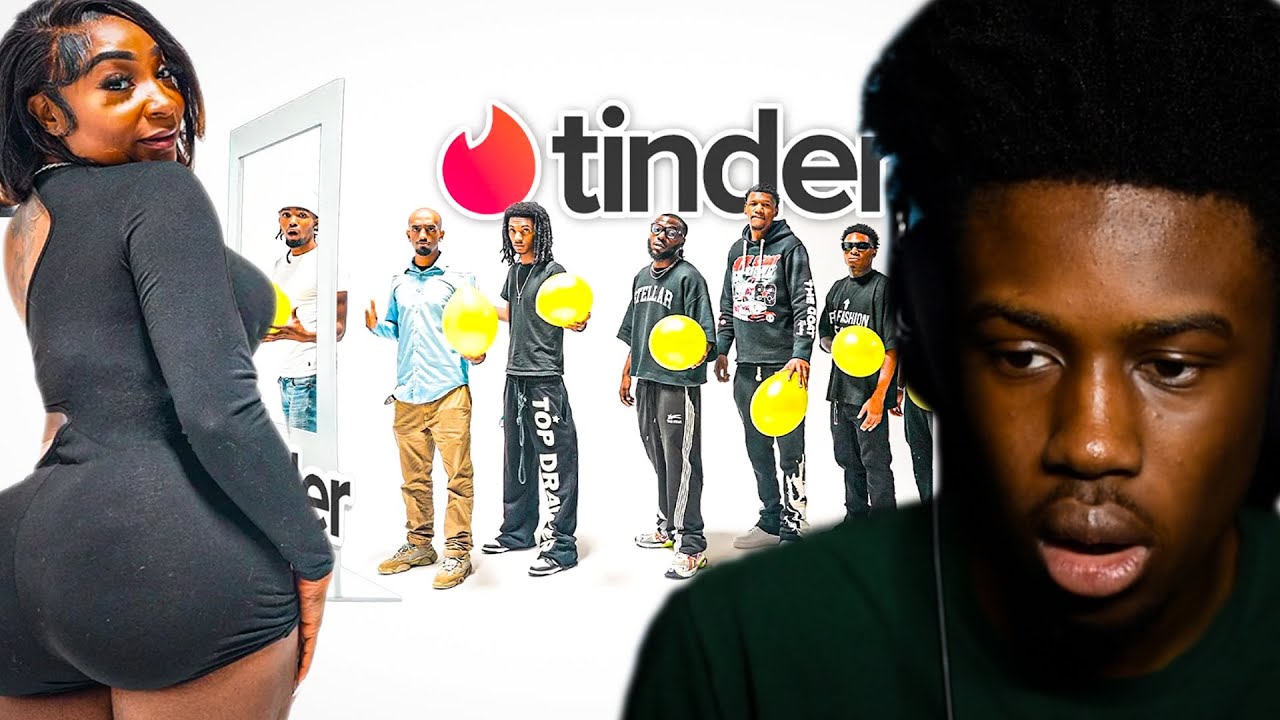 GOING ON TINDER IN REAL LIFE REACTION @DavoDaDon - YouTube