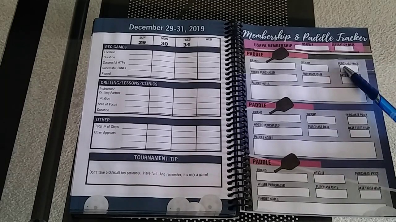 Pickleball Planner - YouTube