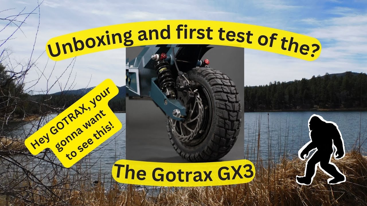 The Gotrax GX3 Delivery, Unboxing, and Road Test - YouTube