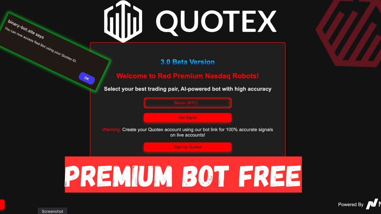 Good News Quotex Premium Bot Free | ট্রেড করার সবচেয়ে সহজ নিয়ম ...