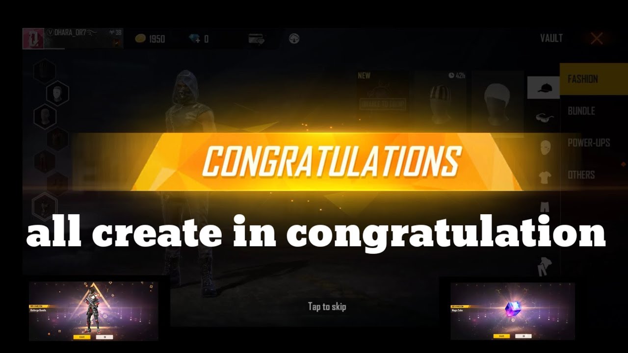 caerte opning DHARA_DR7 FF YOUTUBE VIDEO 13 - YouTube