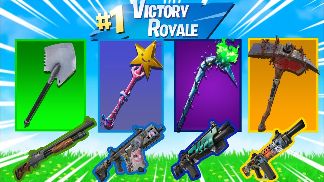 My Attempt at The RANDOM Pickaxe Challenge - YouTube