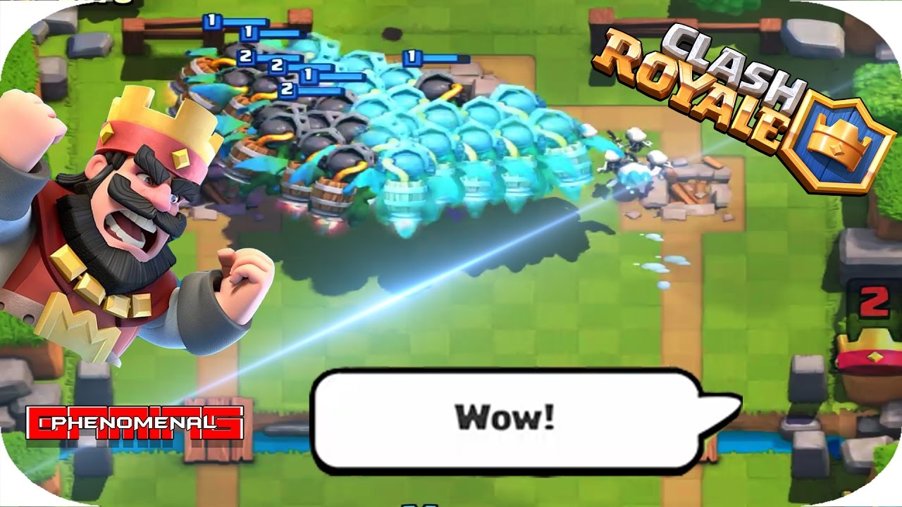 TOTAL INFERNO DESTRUCTION ! || Clash Royale - YouTube