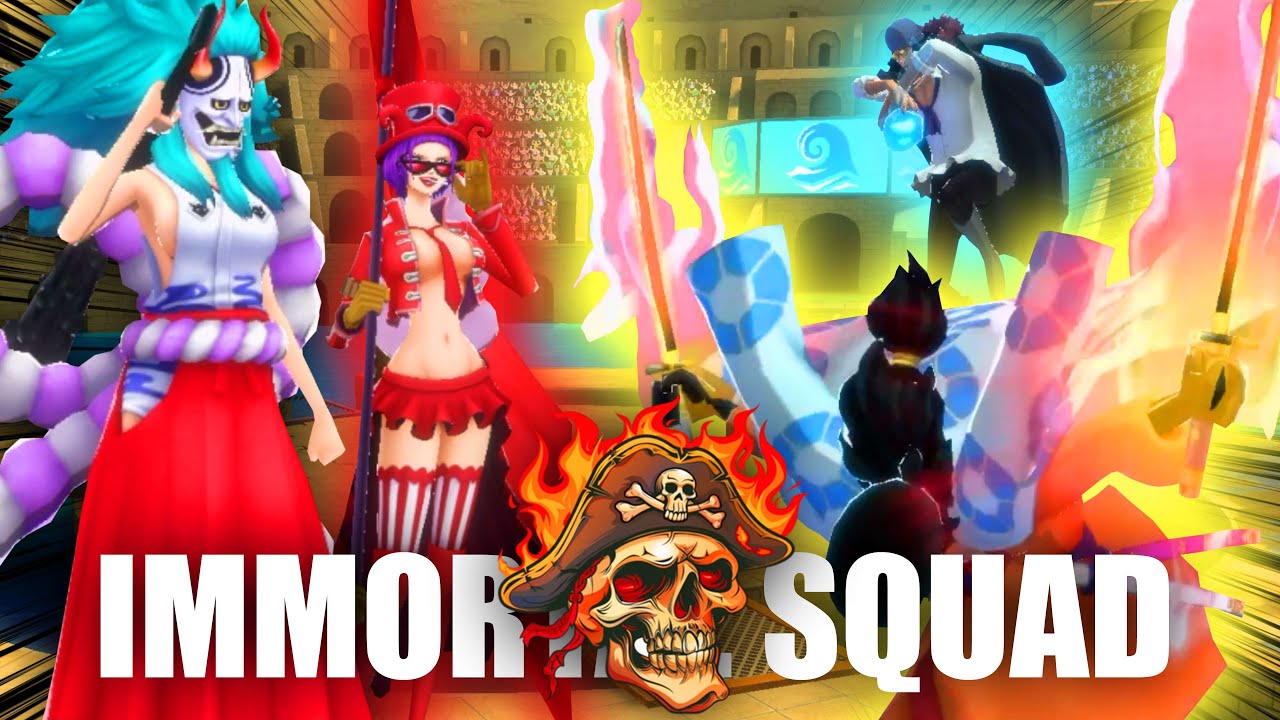 The Immortal Squad | One Piece Bounty Rush - YouTube