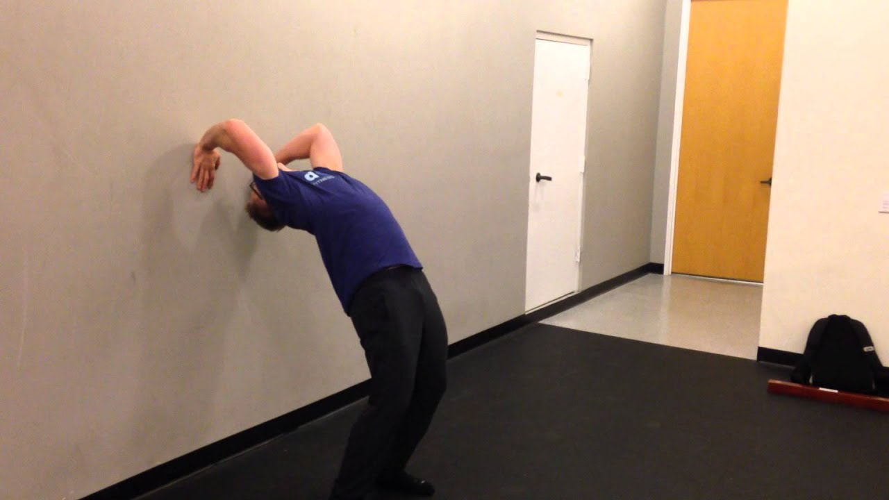 Reverse Backwards Wall Walks - YouTube