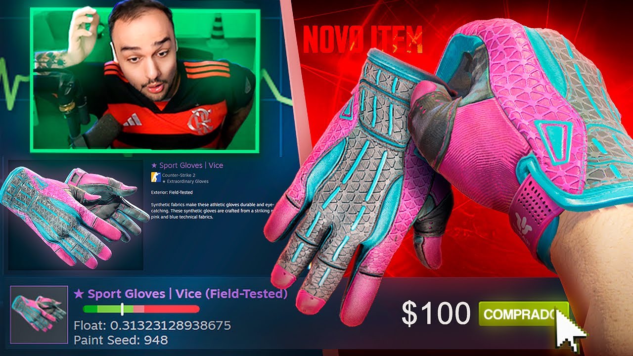 LUVA VICE por apenas $100 ??? Que LOUCURA é essa? 🤯 - YouTube