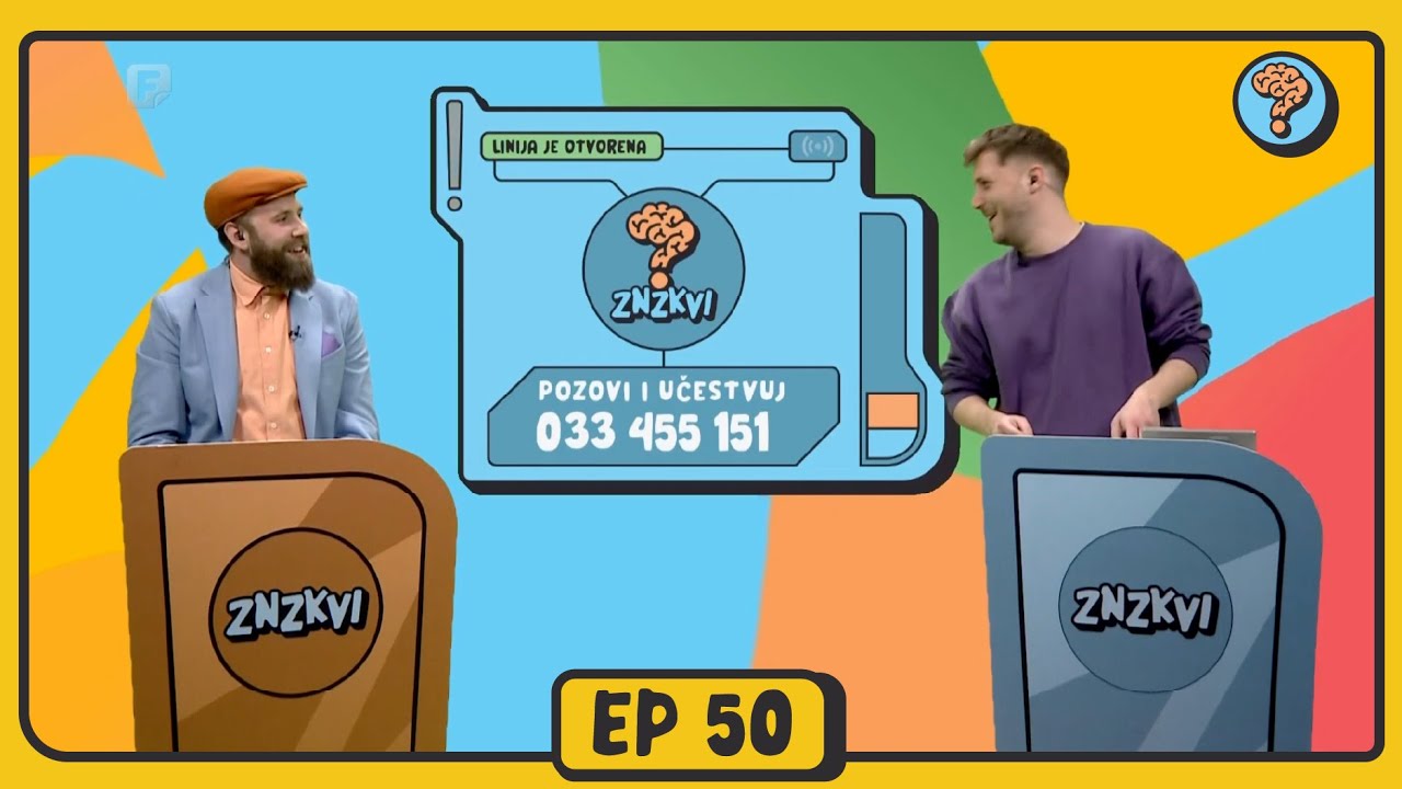 KVIZ Znzkvi | KRUG OKO PULTA I AJDIN DRUG BALKANSKI RIS | EP 50 | 26.1. ...