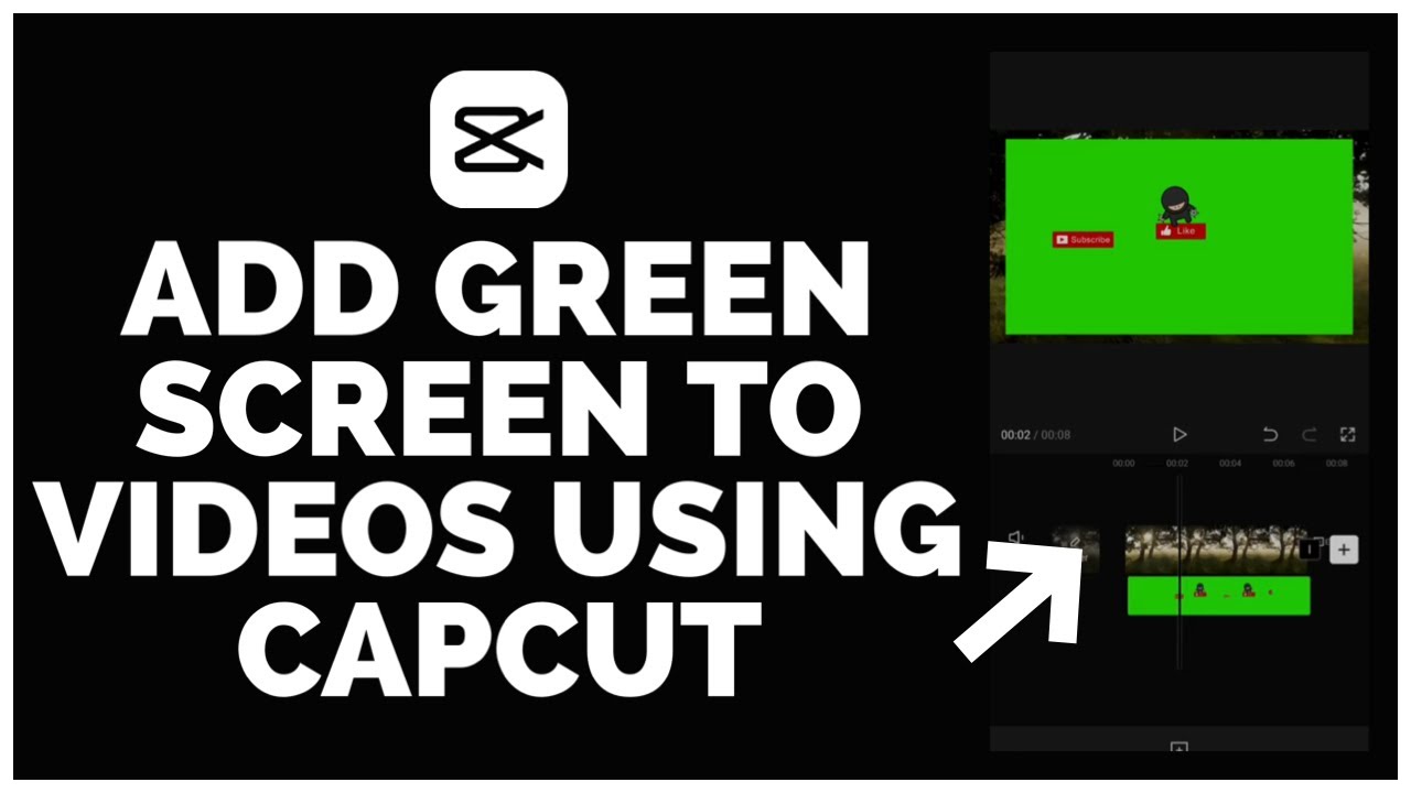 How to Add Green Screen to Videos Using CapCut | Green Effect on Capcut ...