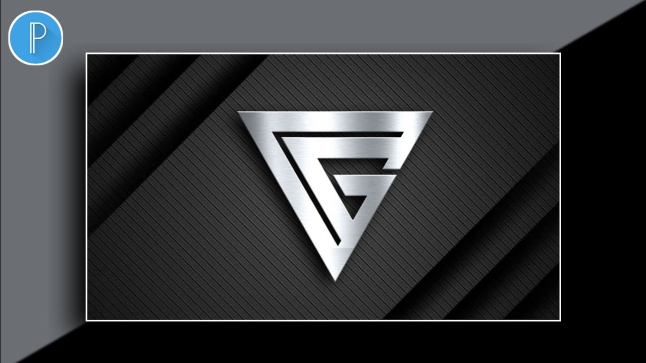 "GG" Logo Design || How To Make Monogram Logo | Pixellab Logo Design ...