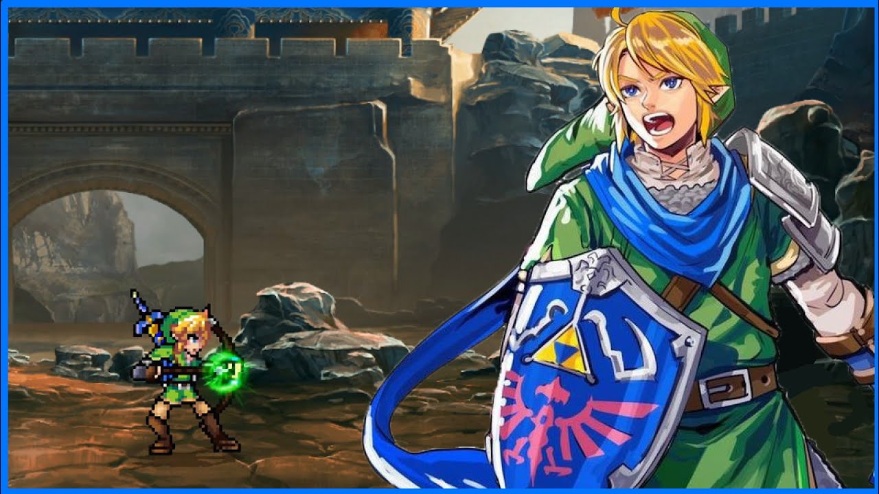 LINK JUS CHARACTER MUGEN NEW 2023 - YouTube