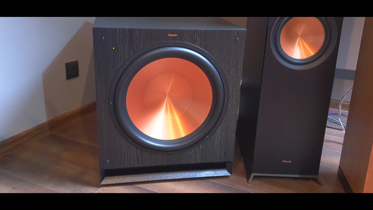 Klipsch spl-150 plus klipsch rp8000f! - YouTube