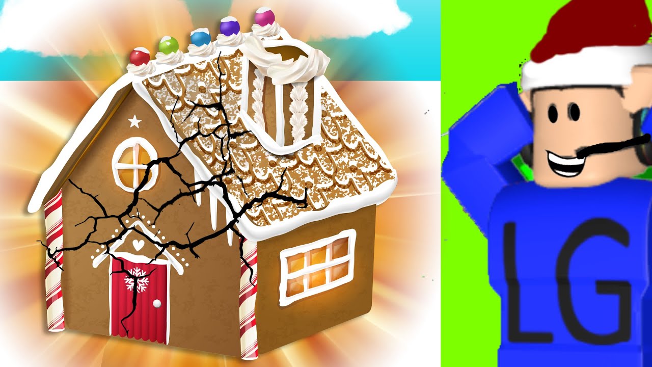 I BROKE THE SECRET GOLDEN GINGERBREAD HOUSE IN ROBLOX PET SIMULATOR X ...
