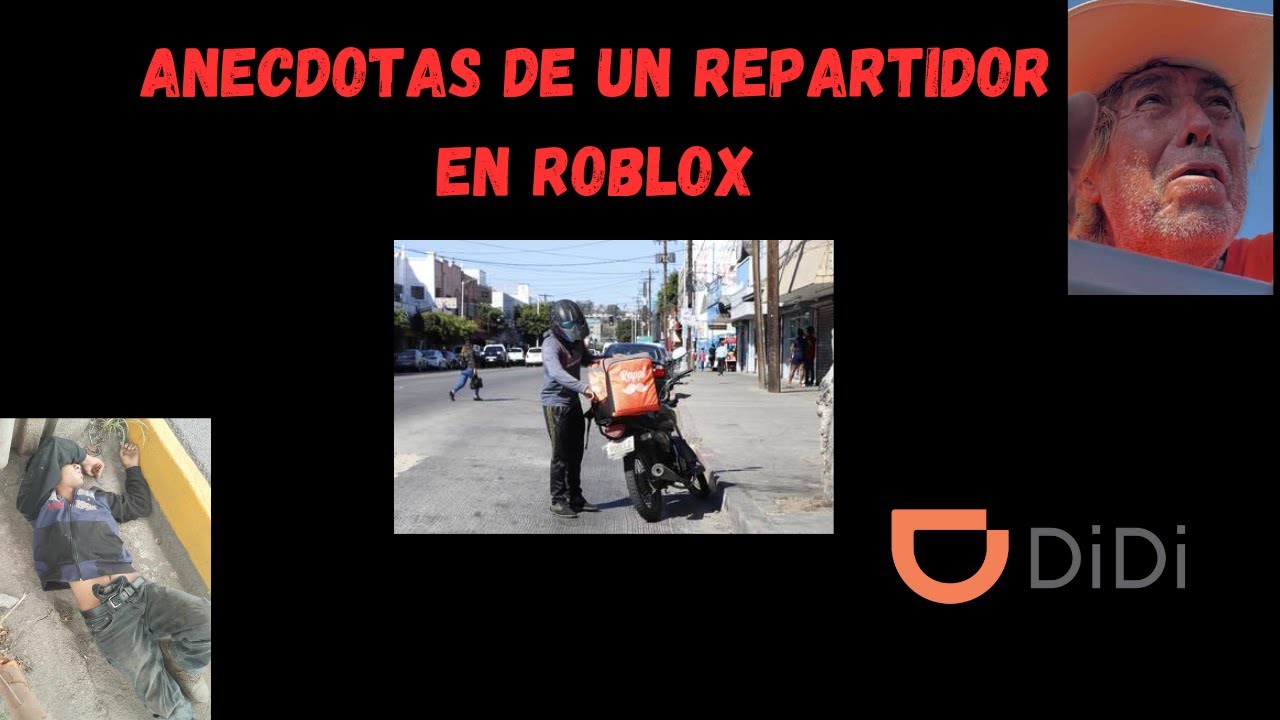 Repartidor de DIDI en roblox - YouTube