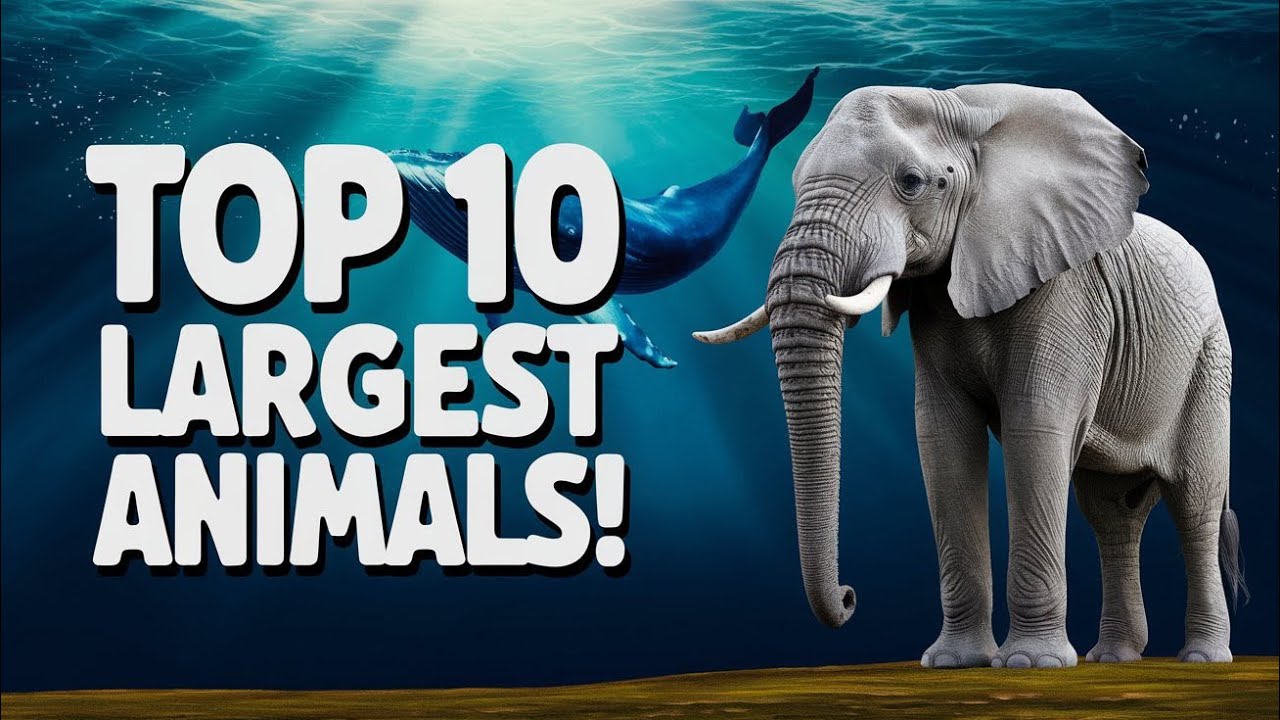 Top 10 Largest Animals Ever Recorded | Incredible Facts & Rankings ...