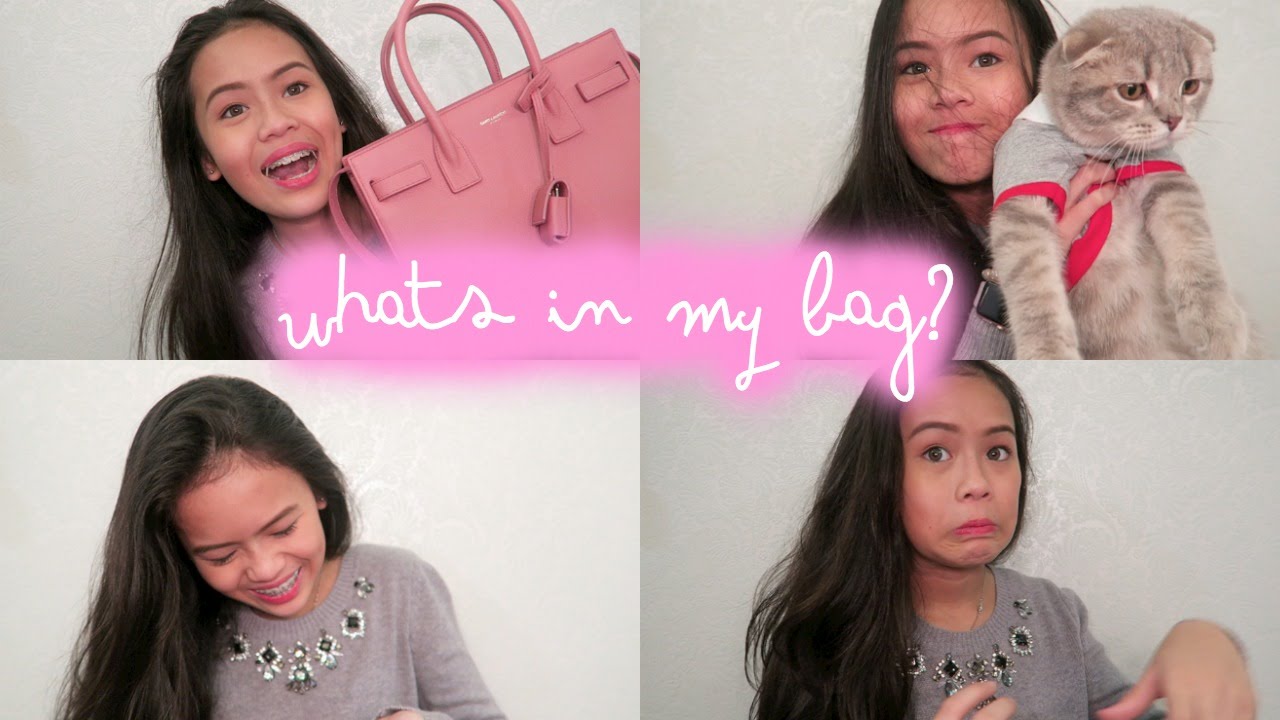 Whats in my bag 2015 - YouTube
