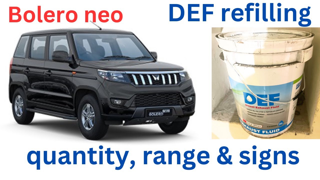 “Mahindra Bolero Neo DEF Refilling Tutorial: Easy and Quick!” - YouTube