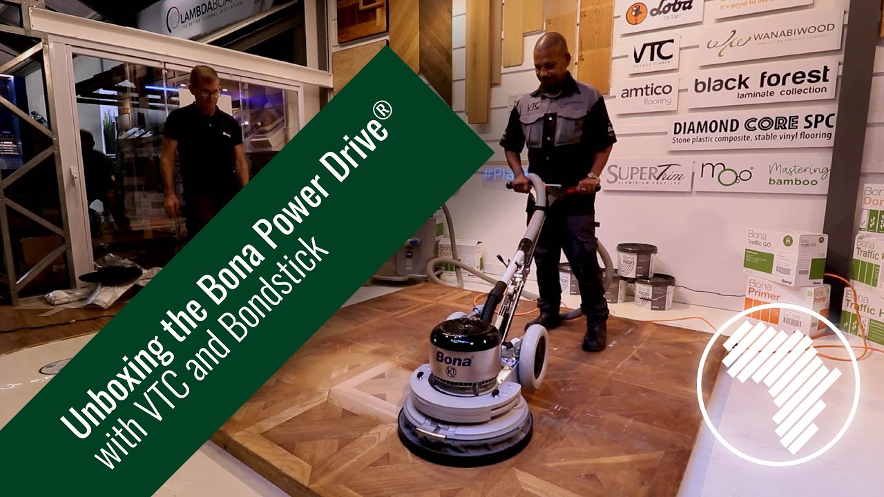 Unboxing the Bona Power Drive® | Next Level Tech with VTC and Bondstick - YouTube