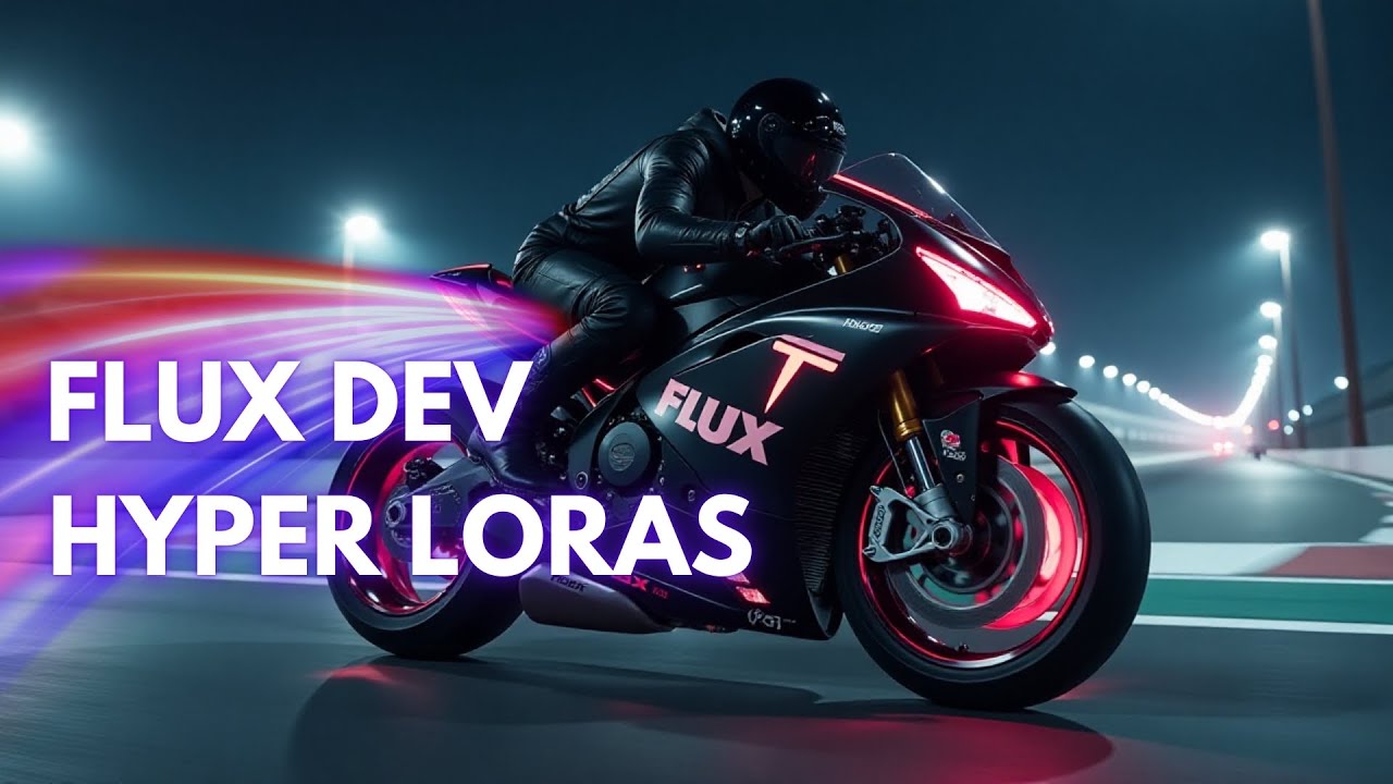 Generate Faster With Flux Dev Hyper Loras - YouTube