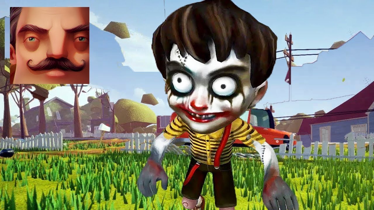 Hello Neighbor - My New Neighbor Scary Child Act 2 Trampoline Gameplay ...