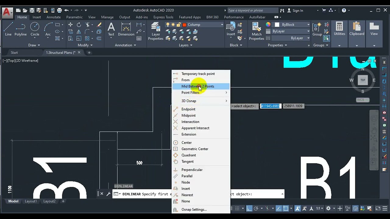 03. Modeling Column and Beam in Midas Gen 2019 - YouTube