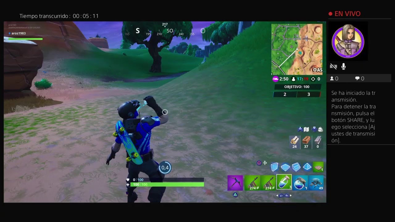 Jugando a fortnite xd xd 2 parte Abduscannnnn - YouTube