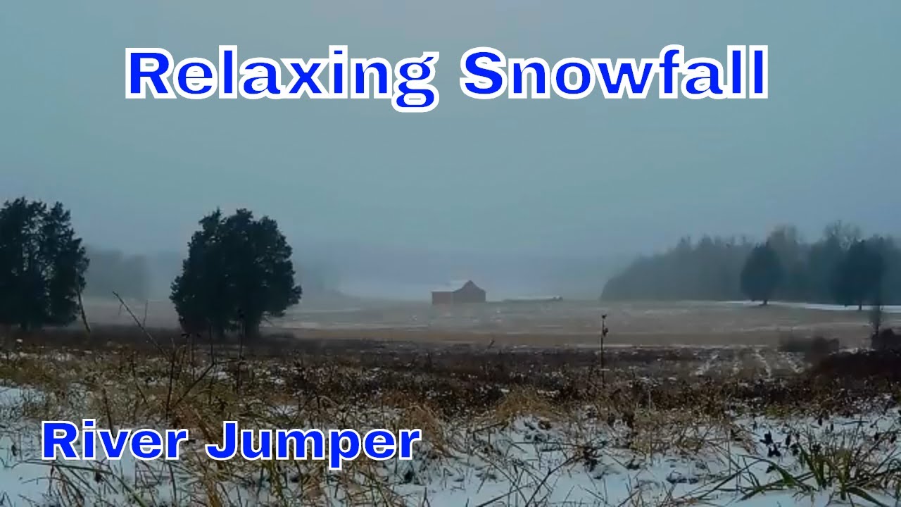 Soothing Snow fall in Kentucky Relaxing Sleep or Meditation ambience ...