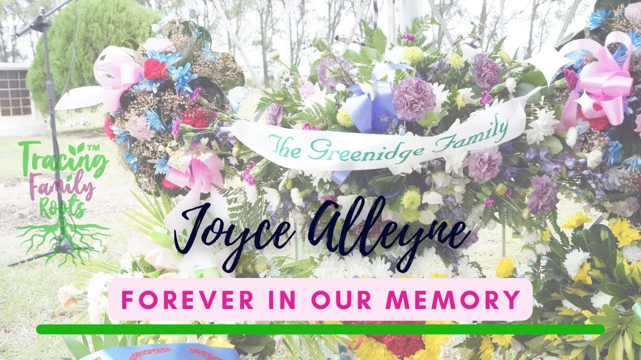 Joyce Alleyne Laid To Rest || BARBADOS FUNERAL & INTERMENT - YouTube