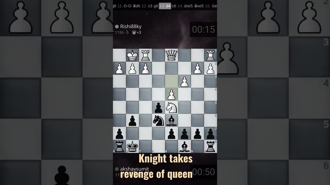 HOW TO WIN WITHOUT QUEEN#beginners #chess #chessboard #chesse #shorts # ...
