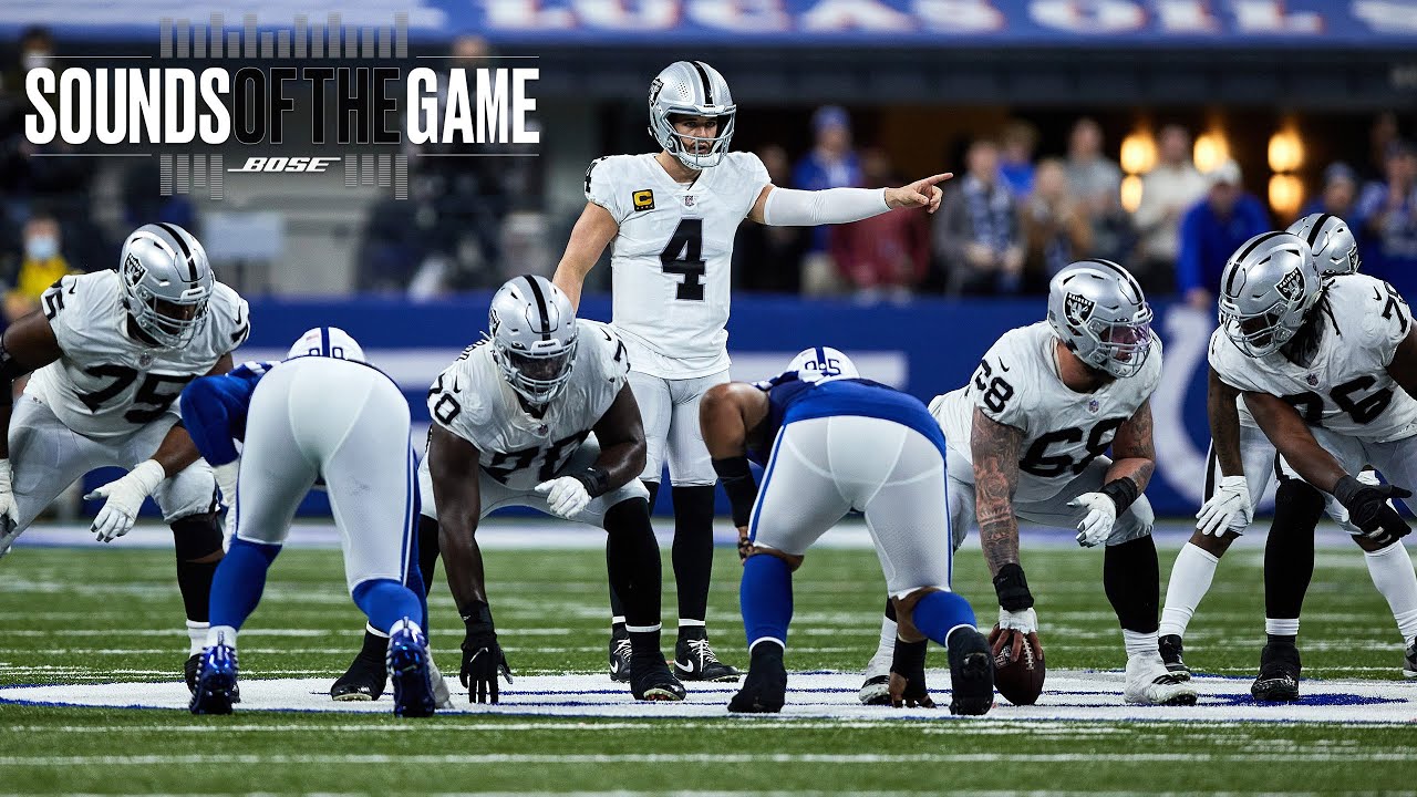 Raiders' Week 17 Victory vs. Indianapolis Colts | Sounds of the Game ...