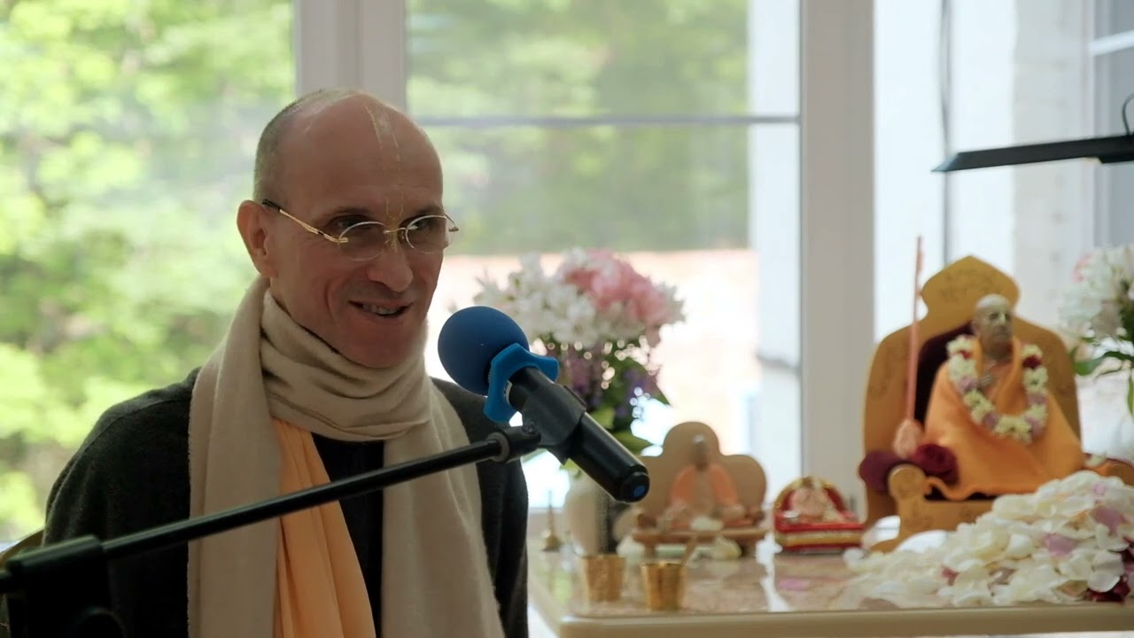 Проживание в Святом месте. Лекция по Шримад Бхагаватам. Е.С. Бхакти ...