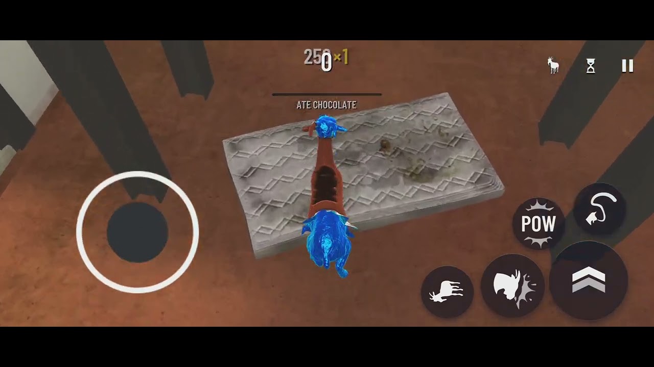 weird chocolate goat glitch in goat simulator - YouTube