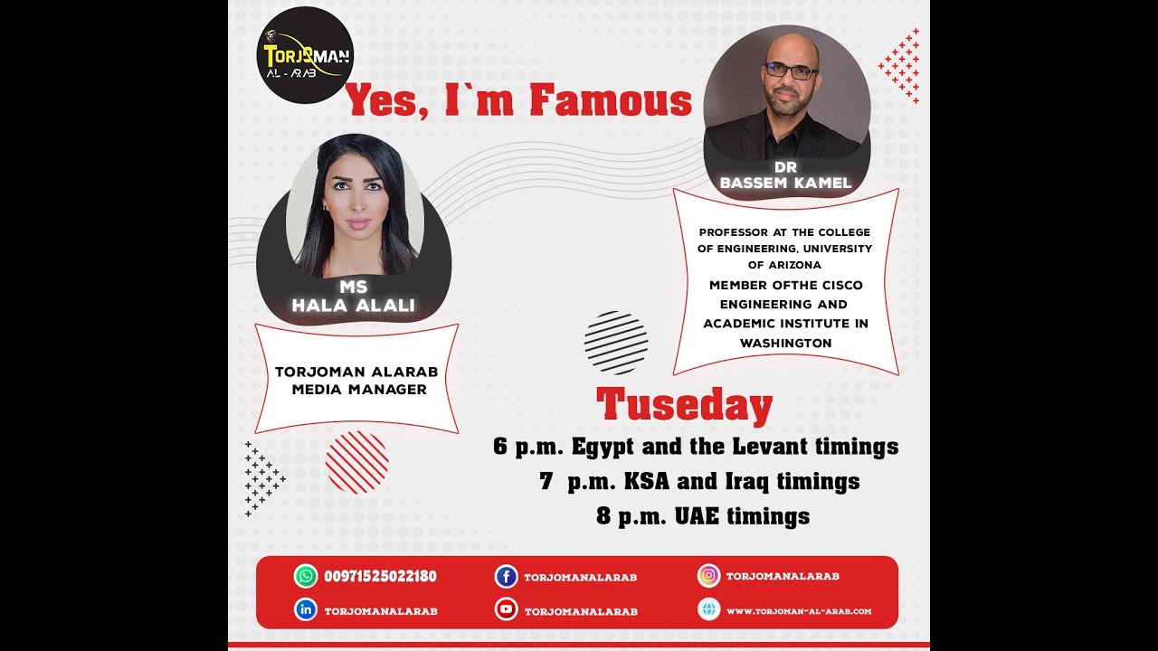 Yes,I`m Famous Prof Bassem Kamel - YouTube