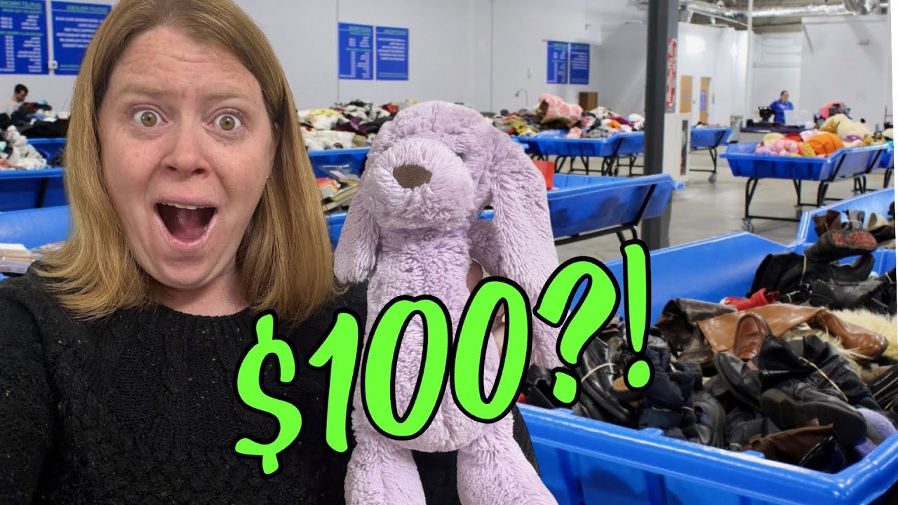 $100+ Plush Found @ the Goodwill Bins - YouTube