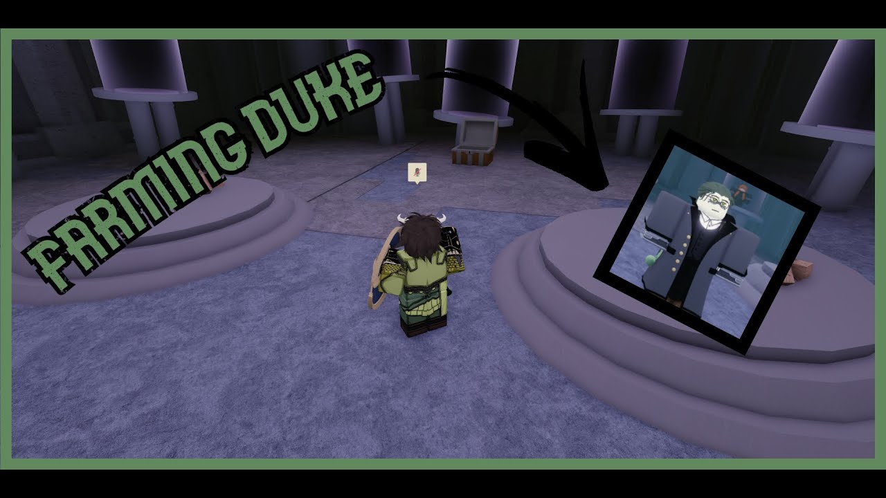 Farming DUKE for treasure | Deepwoken - YouTube