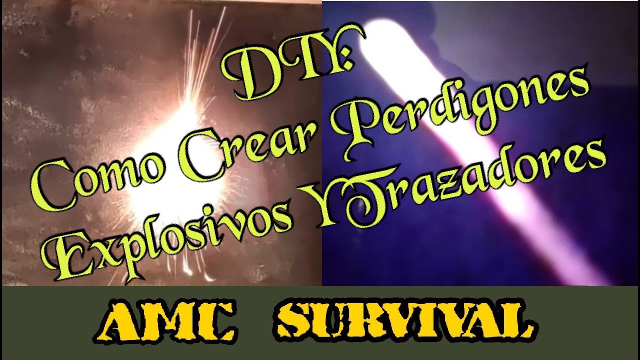 DIY: Perdigones Explosivos Y Trazadores. homemade Explosive Pellets ...