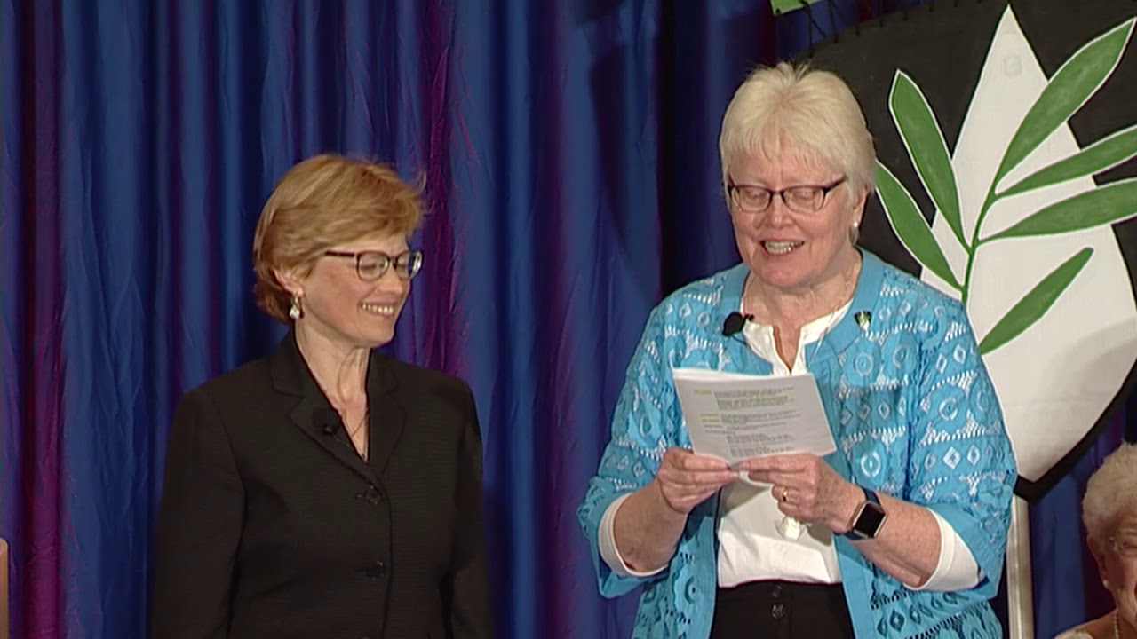 Reception into the Novitiate of Ellen Coates - YouTube