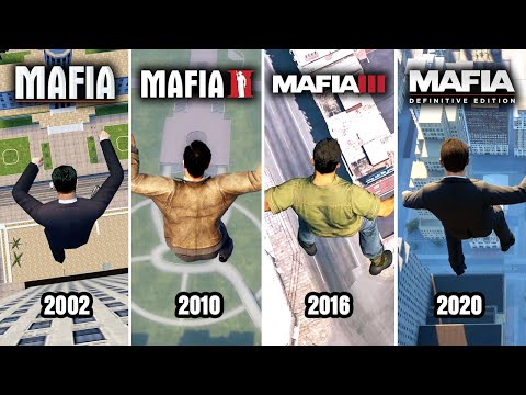 Jumping From the HIGHEST PLACES in Mafia (2002-2020) | Evolution